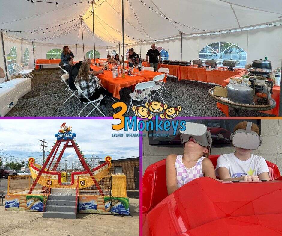 Towson Party Rentals | 3 Monkeys Inflatables