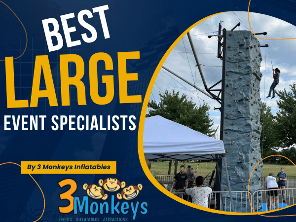 Large Event Specialists | 3 Monkeys Inflatables