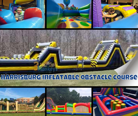 Harrisburg Inflatable Obstacle Course Rental