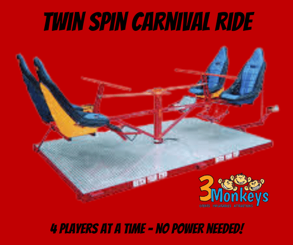 Carnival Rides for Rent | Pennsylvania & Maryland | 3 Monkeys Inflatables