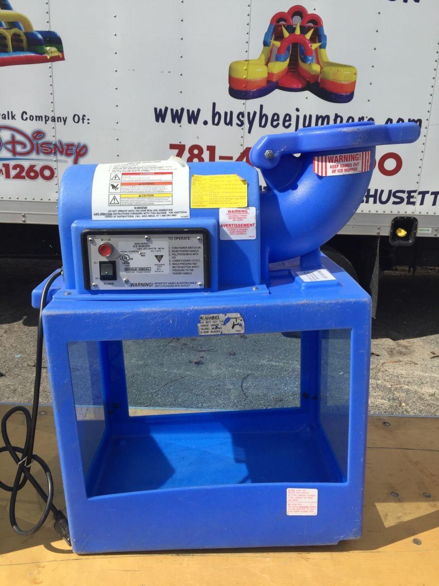 Sno Cone Machine Rentals | BusyBeeJumpers.com Boston MA