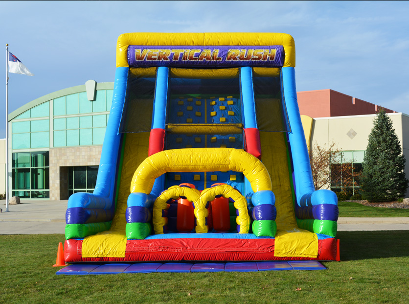 Vertical Rush Inflatable Game Rentals | BusyBeeJumpers.com Boston MA