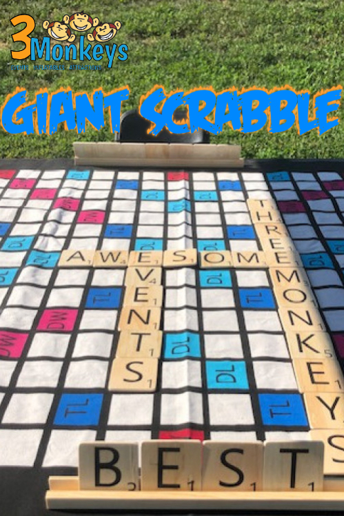 Giant Scrabble Lawn Game | Mid-Atlantic's Best Game Rentals