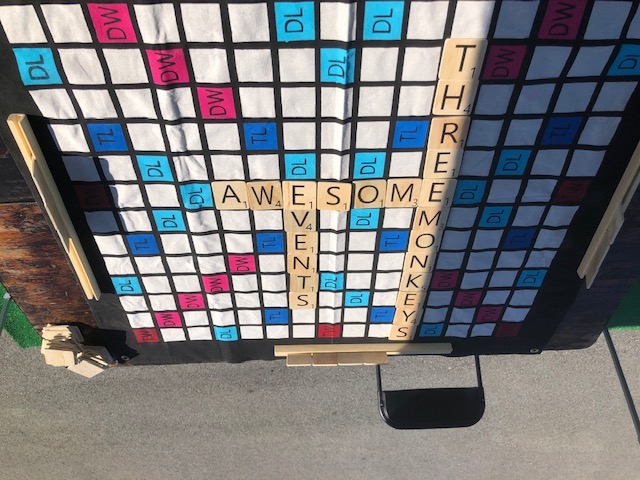 Giant Scrabble Lawn Game | Mid-Atlantic's Best Game Rentals