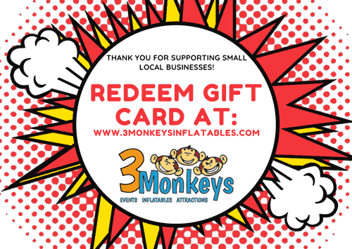 $300 Gift Card for Bounce House Rentals Lancaster, Hershey