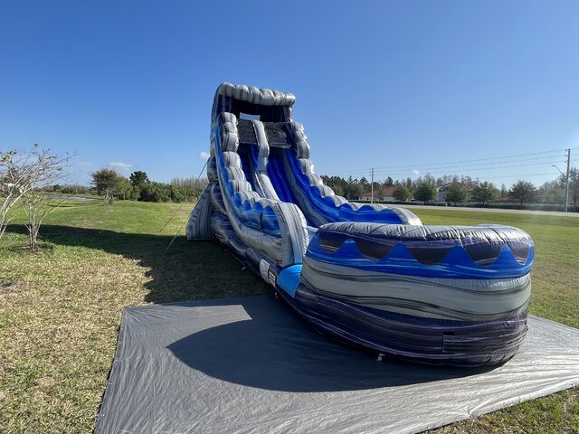 Glacier Falls Water Slide Rental Tampa - Bounce Genie