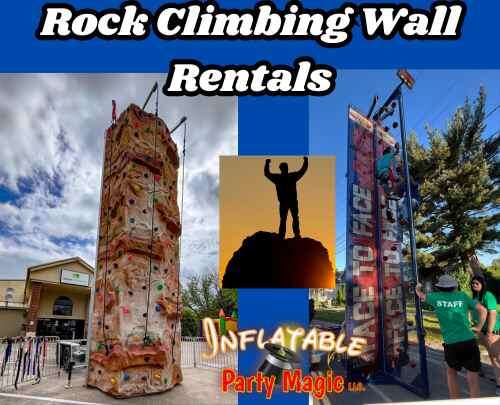 Flower Mound Rock Climbing Wall Rental | Inflatable Party Magic
