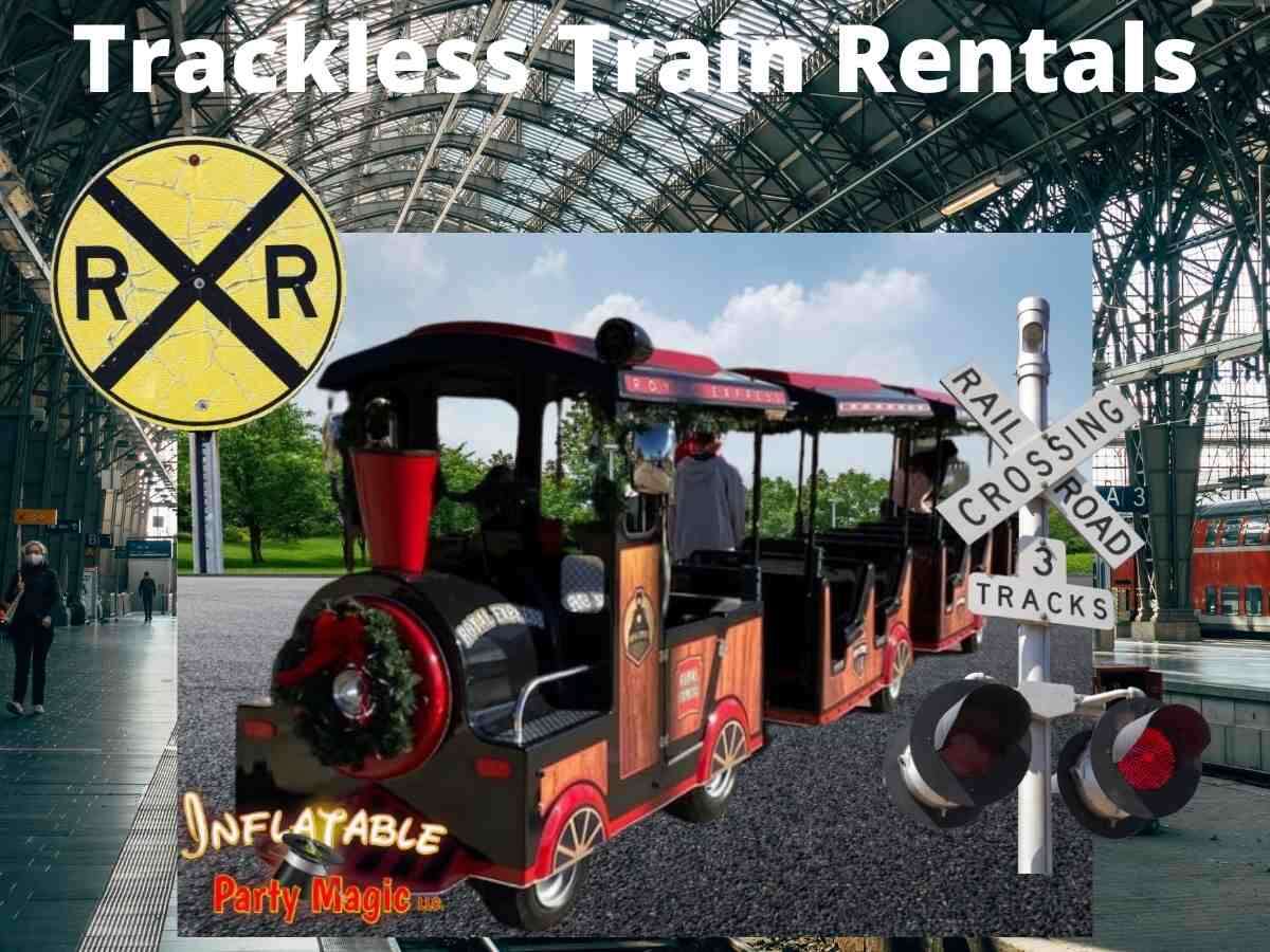 Trackless Train Rentals | Inflatable Party Magic | Texas