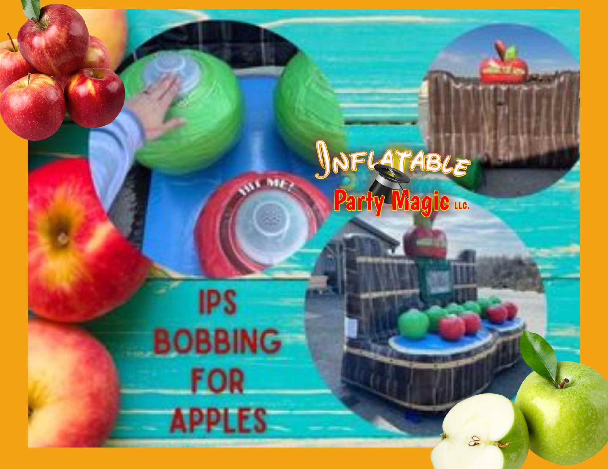 Bobbing for Apples Game Rental | Inflatable Party Magic | DFW